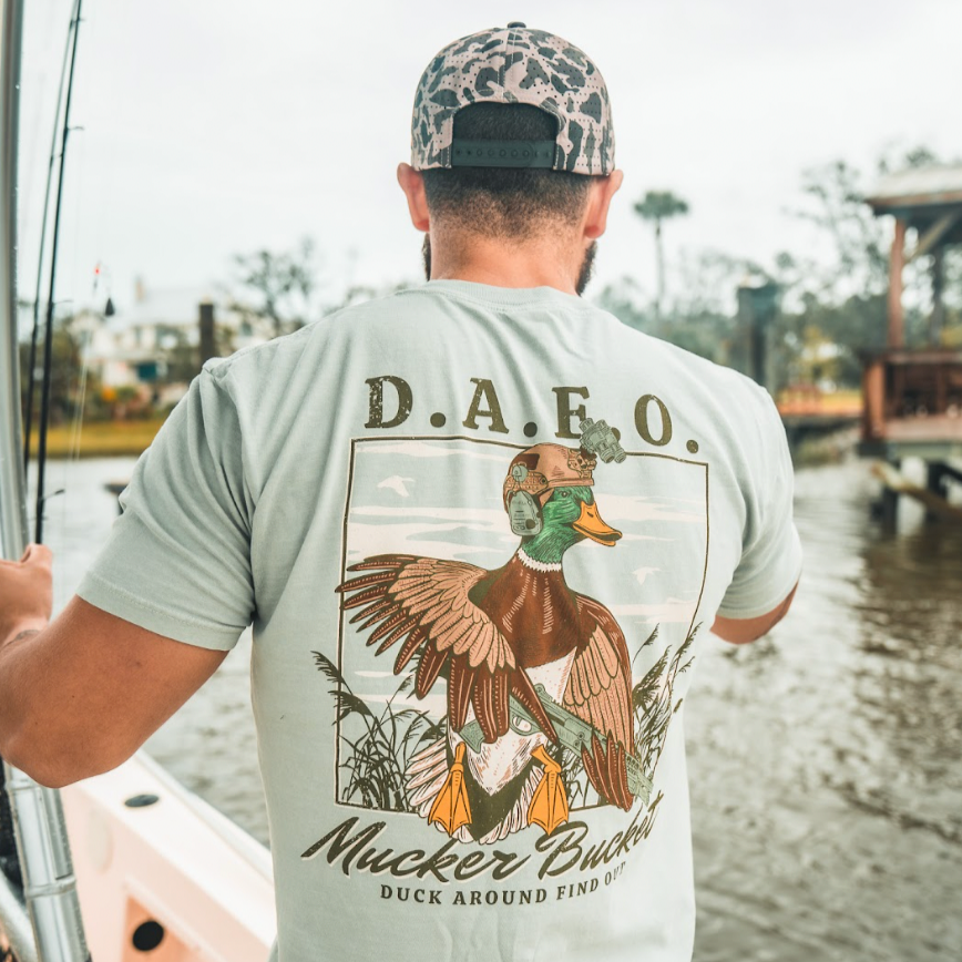 Duck Hunt Design-Premium Tee – Mucker Bucket